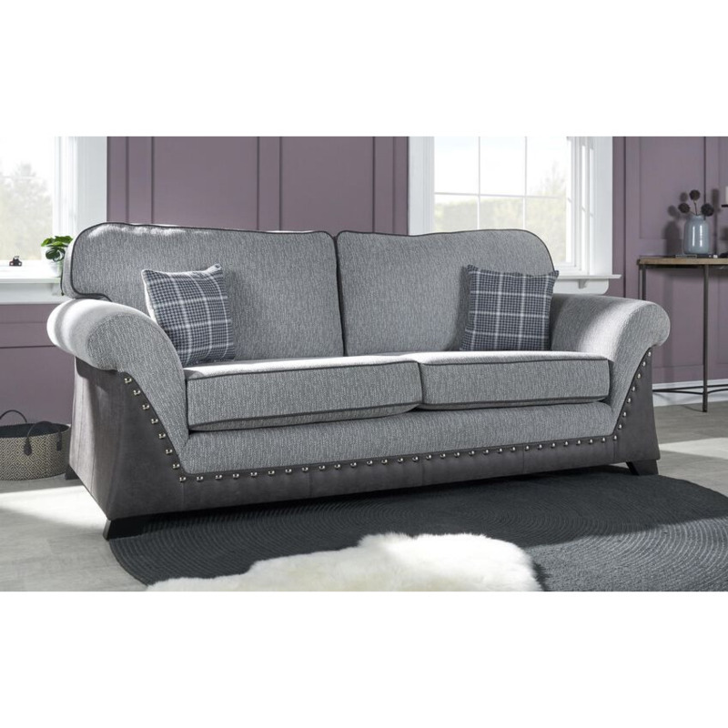 ScS Living Noah Fabric 3 Seater Standard Back Sofa by SCS | ufurnish.com
