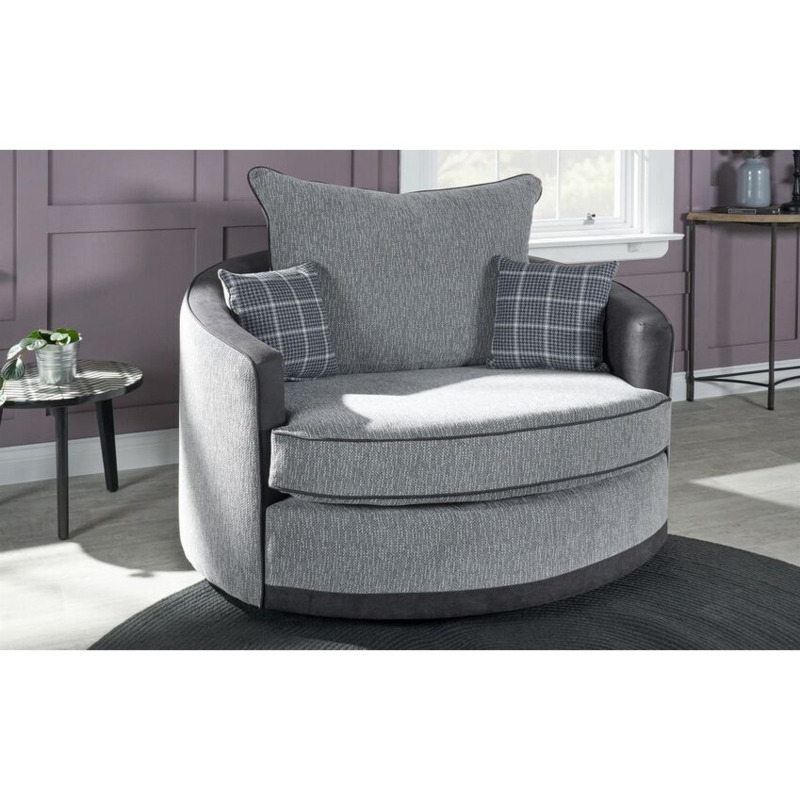 ScS Living Noah Fabric Large Twister Chair by SCS | ufurnish.com