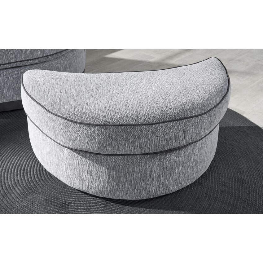 ScS Living Noah Fabric Large Twister Footstool by SCS | ufurnish.com