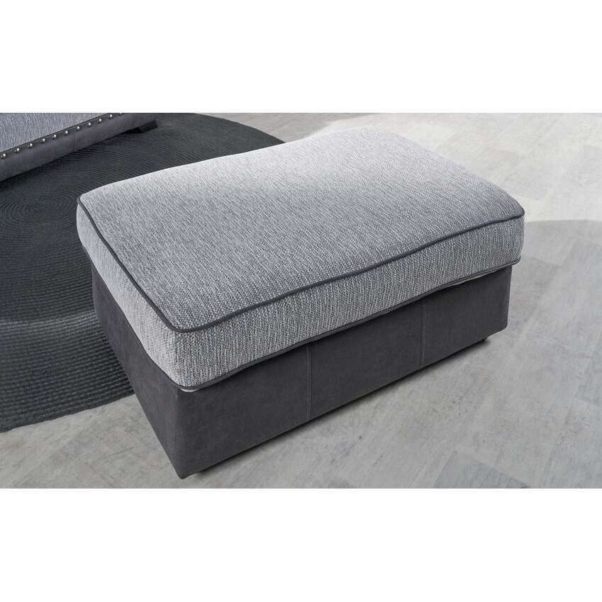 ScS Living Noah Fabric Plain Banquette Footstool by SCS | uFurnish.com
