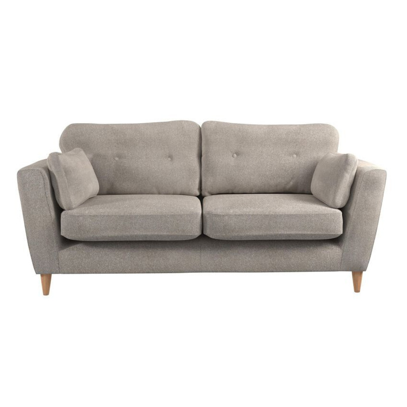 ScS Living Grey Mae Fabric 3 Seater Sofa by SCS | ufurnish.com