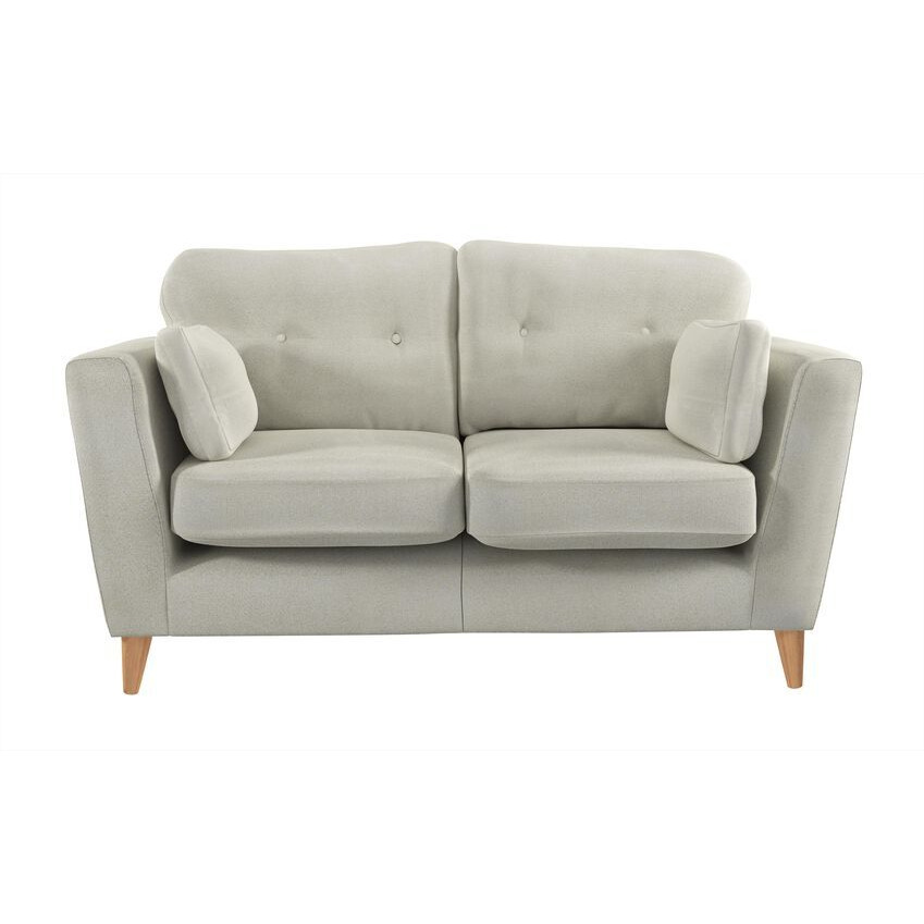 ScS Living Cream Mae Fabric 2 Seater Sofa by SCS | ufurnish.com