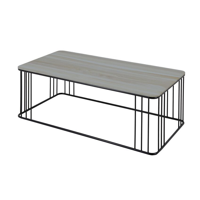 ScS Signature Everly Grey Oak Long Coffee Table by SCS | ufurnish.com