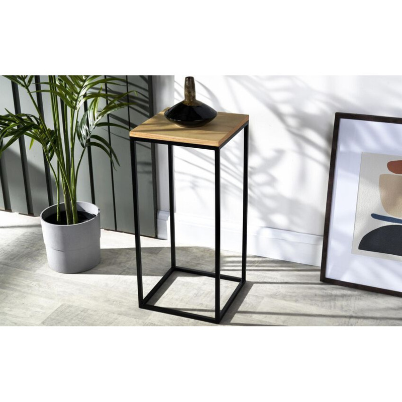 ScS Signature Eden Oak Tall Side Table by SCS | ufurnish.com