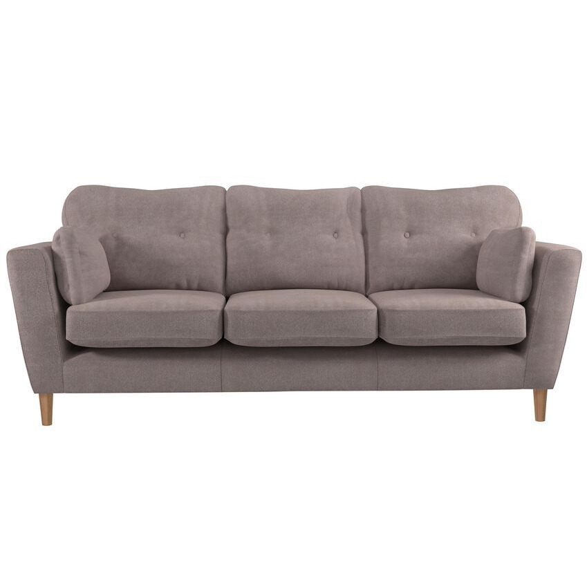ScS Living Pink Mae Fabric 4 Seater Sofa by SCS | ufurnish.com