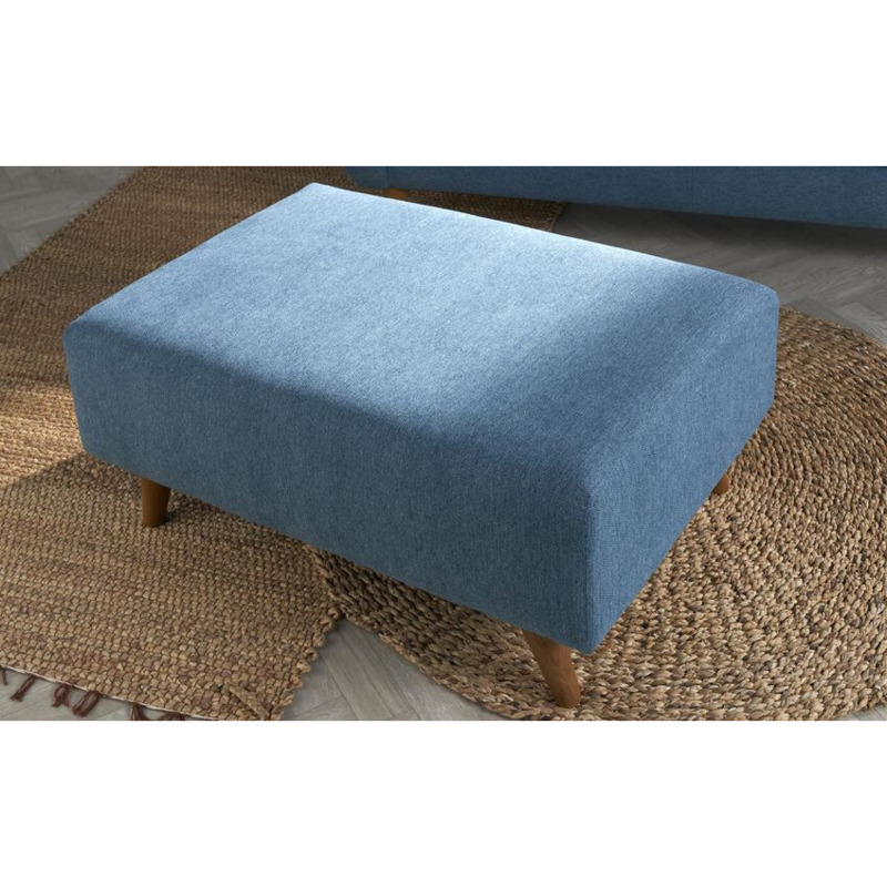 Ideal Home Fraser Fabric Accent Footstool by SCS | ufurnish.com