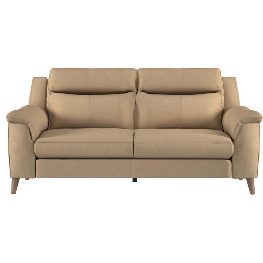 ScS Living Cream Fabric Brodie 3 Seater Sofa by SCS | ufurnish.com