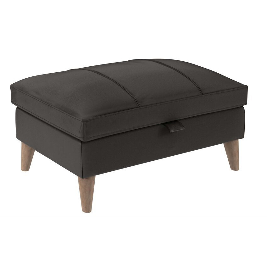 ScS Living Grey Brodie Storage Footstool by SCS | ufurnish.com