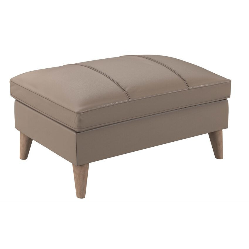 ScS Living Grey Brodie Standard Footstool by SCS | ufurnish.com