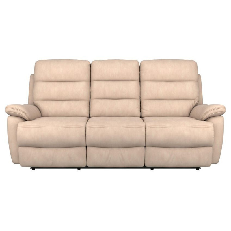 ScS Living Cream Fabric Griffin 3 Seater Sofa by SCS | ufurnish.com