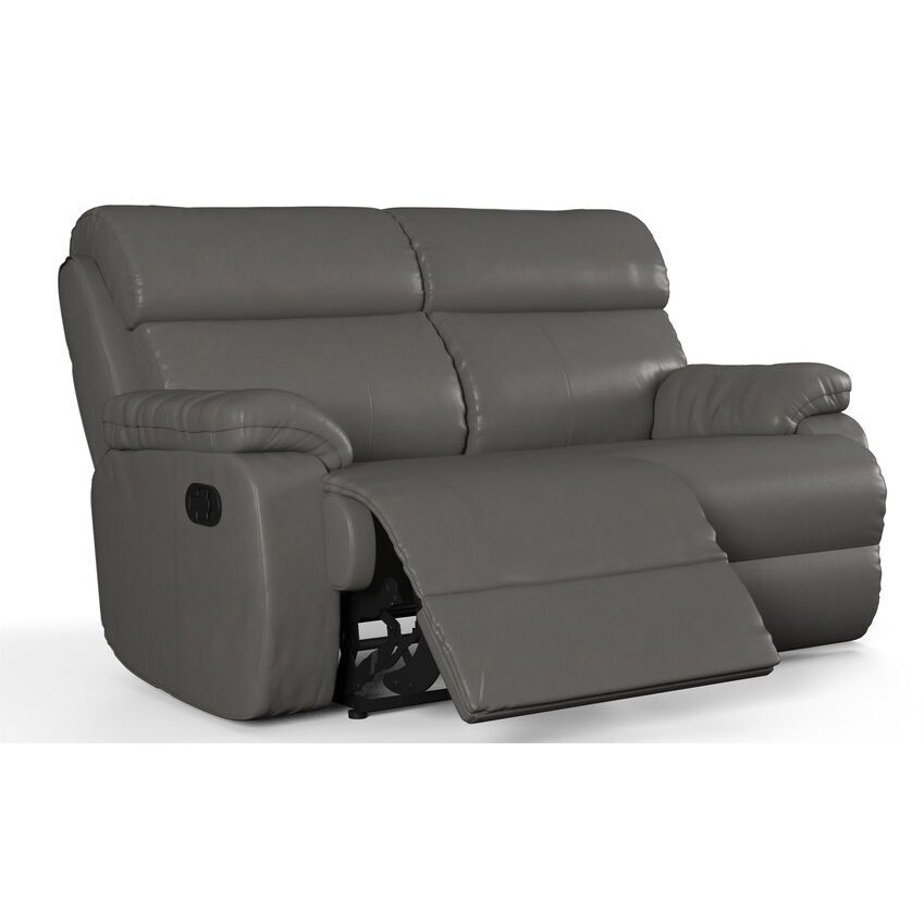 ScS Living Grey Reuben 2 Seater Manual Recliner Sofa by SCS | ufurnish.com