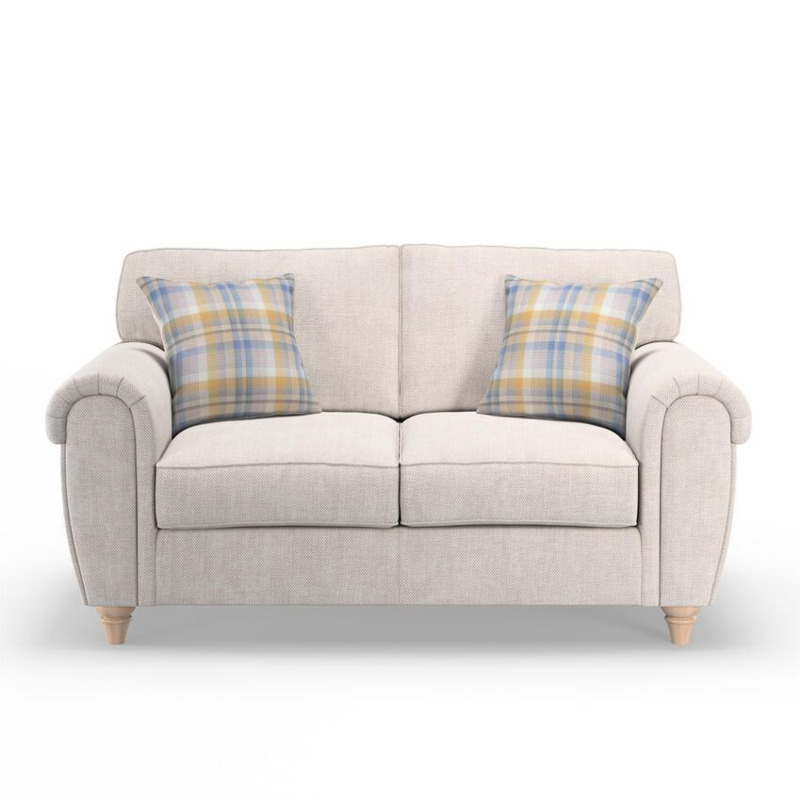 ScS Living Cream Edgar Fabric 2 Seater Sofa by SCS | ufurnish.com