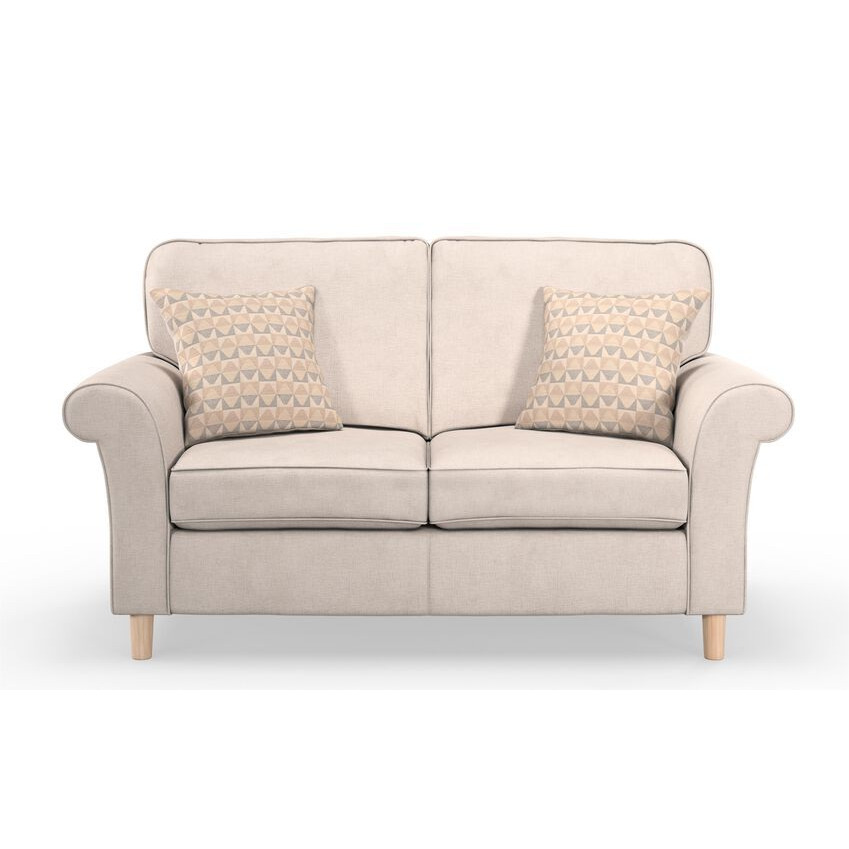 ScS Living Cream Eloise Fabric 2 Seater Sofa by SCS | ufurnish.com