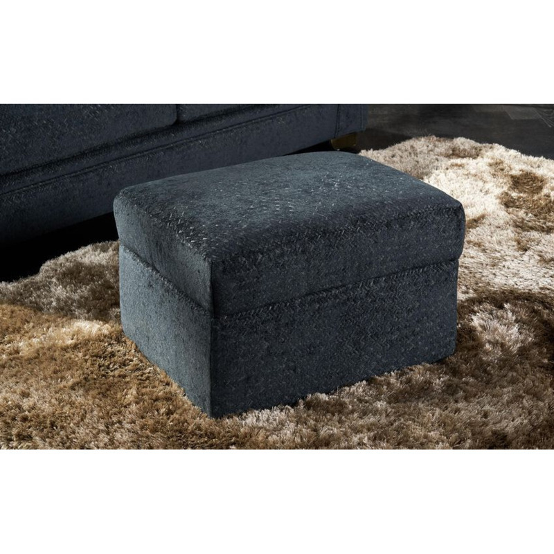 Ideal Home Drake Fabric Storage Footstool by SCS | ufurnish.com