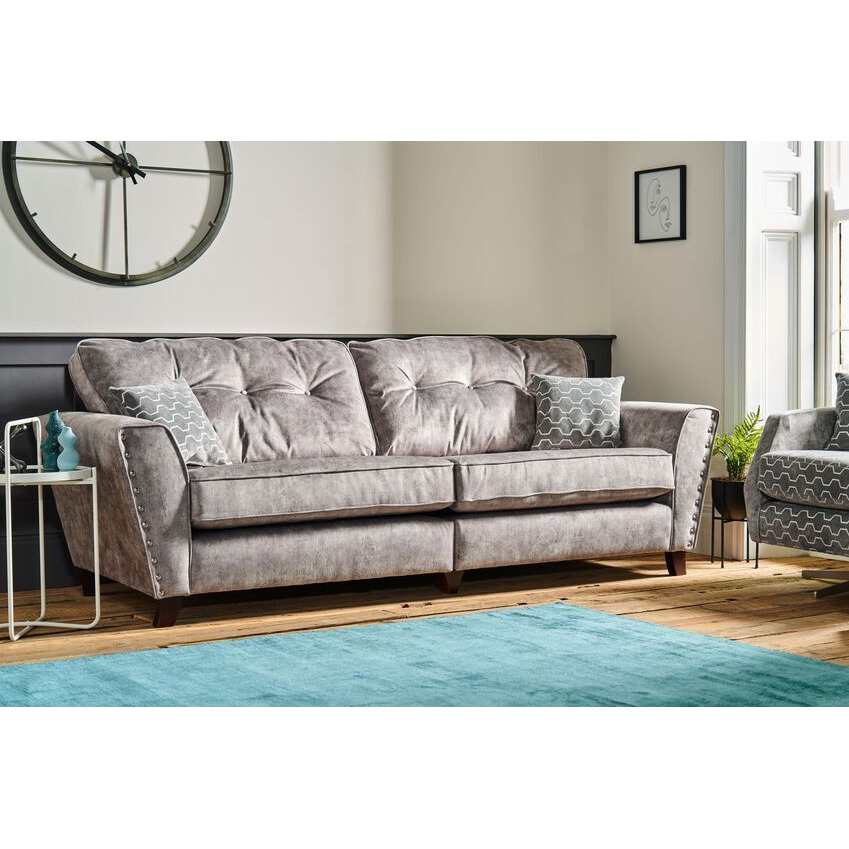ScS Living Eliza Fabric 4 Seater Sofa by SCS | ufurnish.com