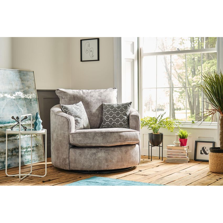 ScS Living Eliza Fabric Twister Chair by SCS | ufurnish.com