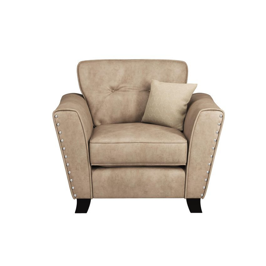 ScS Living Cream Eliza Fabric Standard Chair by SCS | ufurnish.com