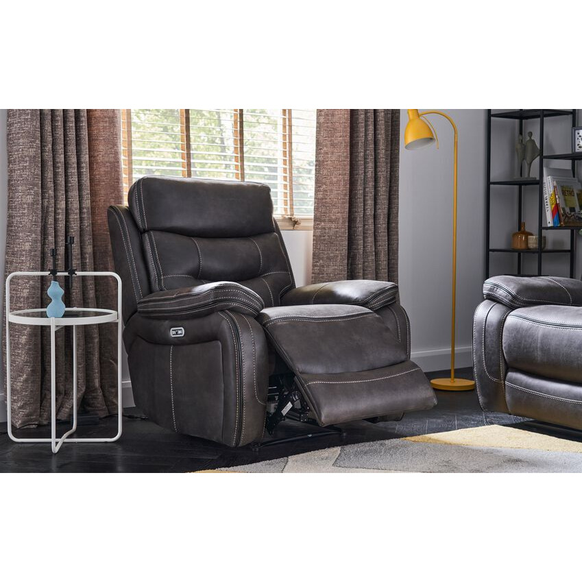 Endurance Deacon Fabric Power Recliner Chair by SCS | ufurnish.com
