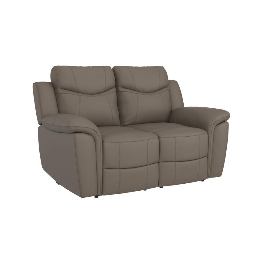 ScS Living Grey Grayson Leather 2 Seater Sofa by SCS | ufurnish.com