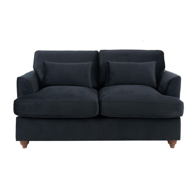 ScS Living Black Fabric Bonnie 2 Seater Sofa by SCS | ufurnish.com