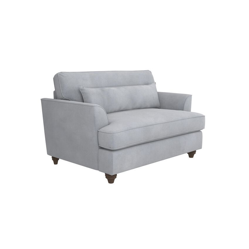 ScS Living Grey Bonnie Fabric Love Chair by SCS | ufurnish.com
