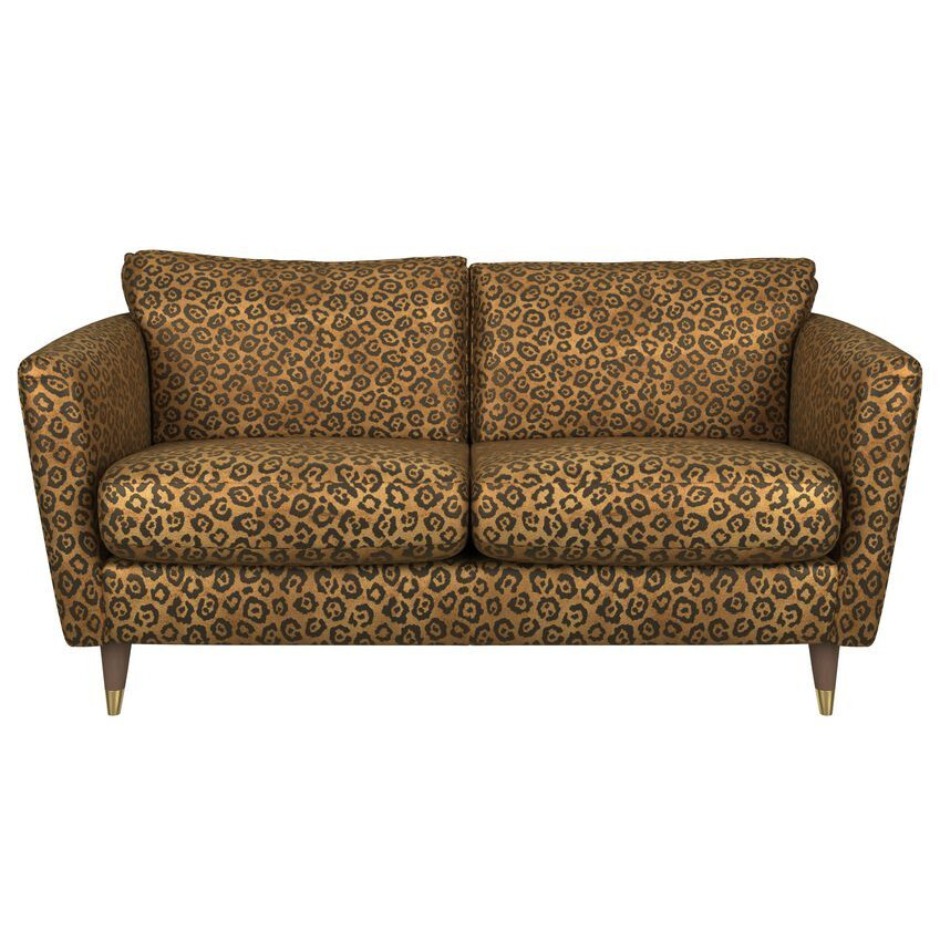 Paloma Home Brown Divine Fabric 3 Seater Sofa by SCS | ufurnish.com