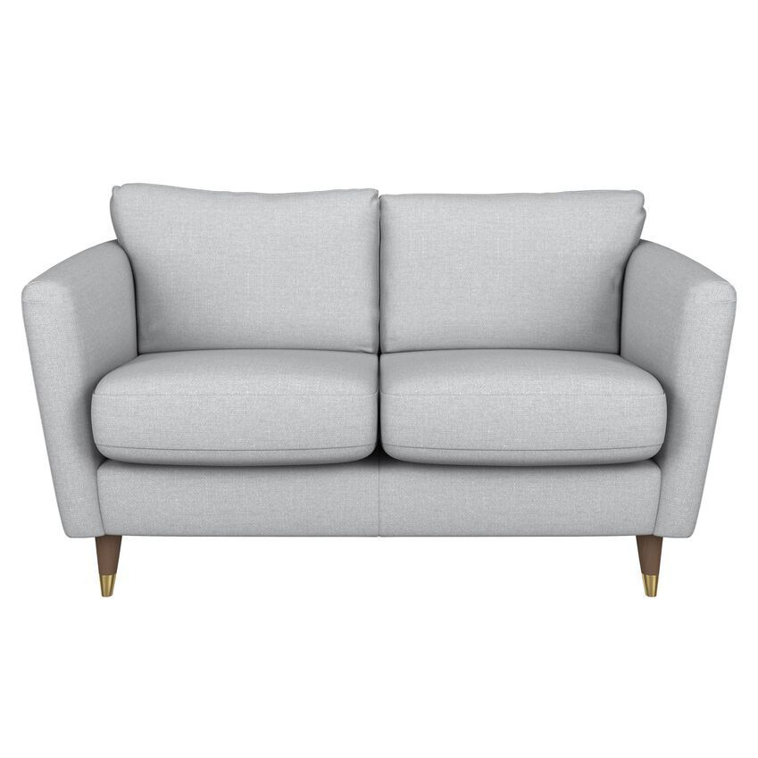 Paloma Home Grey Divine Fabric 2 Seater Sofa by SCS | ufurnish.com