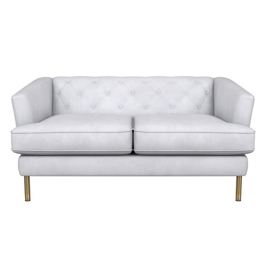 Paloma Home Grey Boudoir Fabric Large 2 Seater Sofa by SCS | ufurnish.com