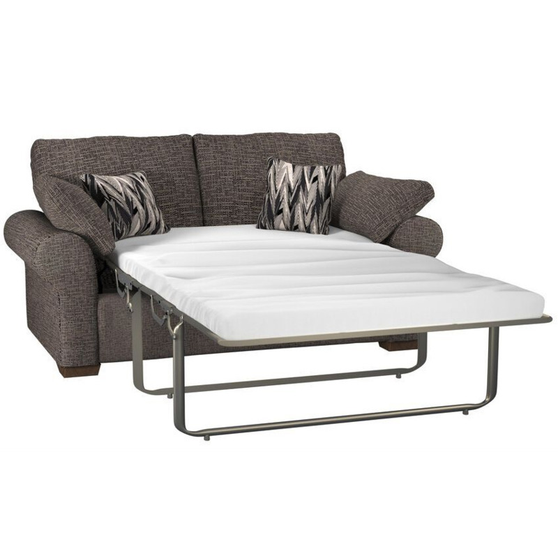 ScS Living Grey Skylar Fabric 2 Seater Deluxe Sofa Bed by SCS ...