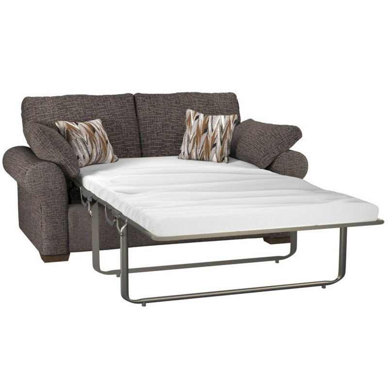 ScS Living Grey Skylar Fabric 2 Seater Deluxe Sofa Bed by SCS ...