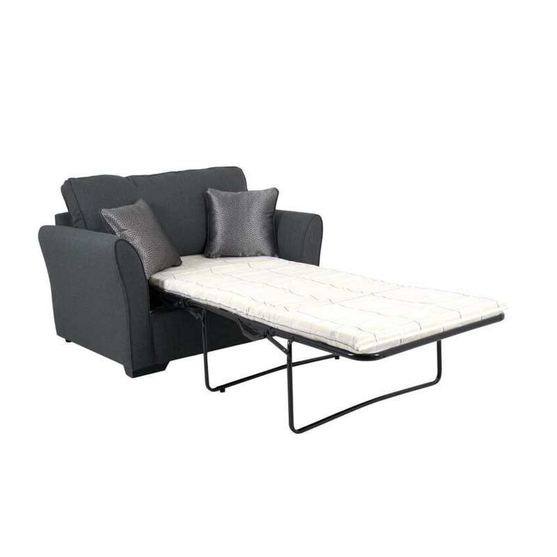 ScS Living Grey Fabric Brixham Deluxe Snuggle Chair Bed by SCS ...