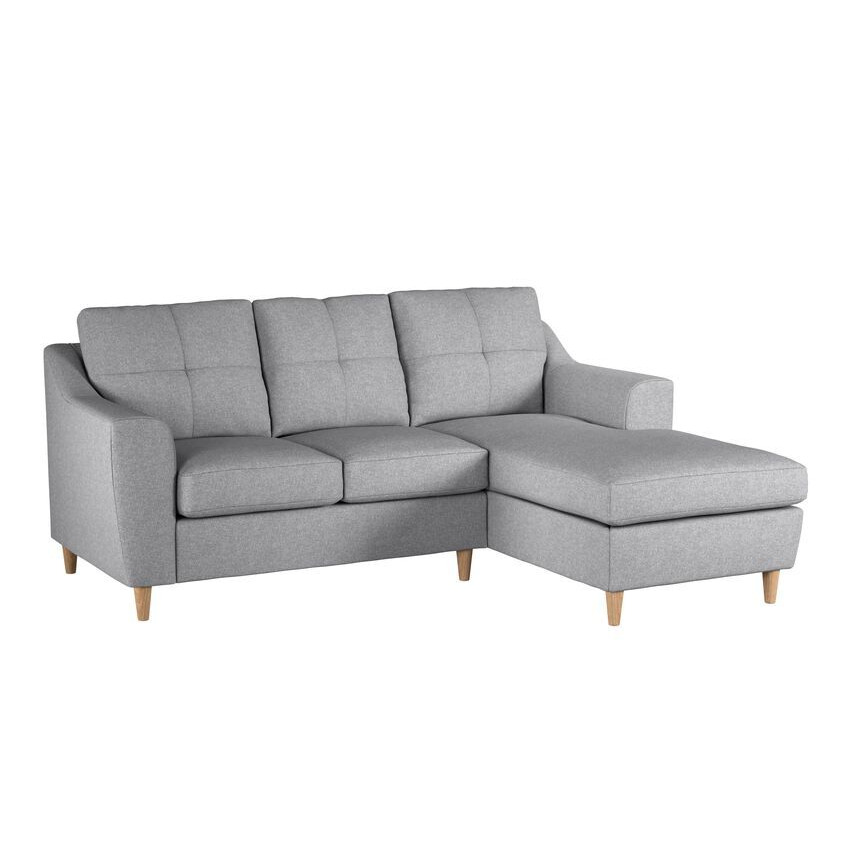 ScS Living Baxter Fabric 3 Seater Sofa Right hand Facing Chaise by SCS ...