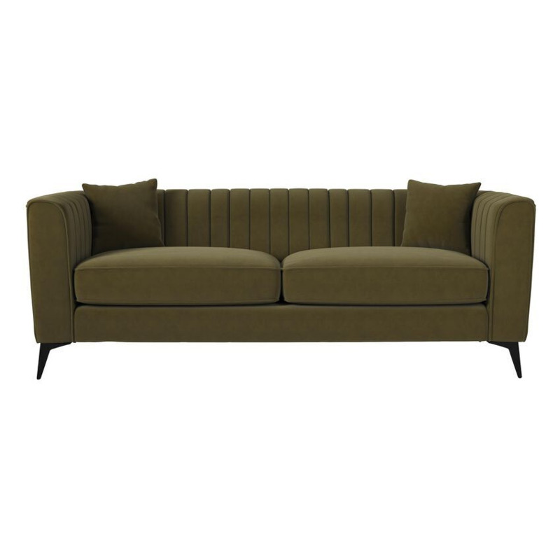 ScS Living Green Margo Fabric 3 Seater Sofa by SCS | ufurnish.com