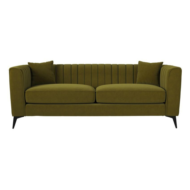 ScS Living Green Margo Fabric 3 Seater Sofa by SCS | ufurnish.com