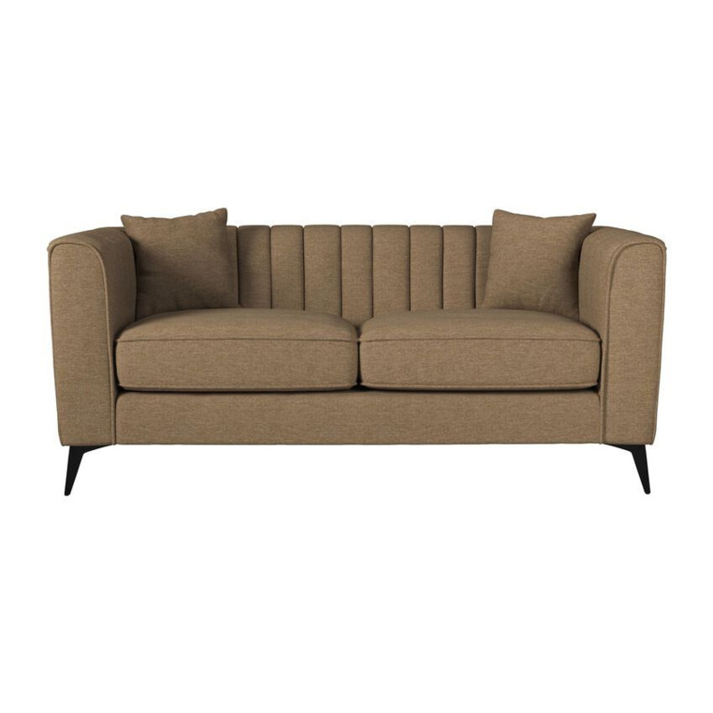 ScS Living Brown Margo Fabric 2 Seater Sofa by SCS | ufurnish.com
