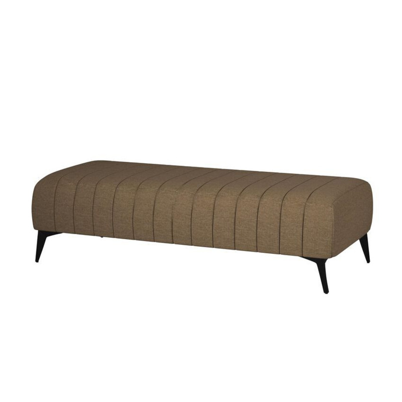 ScS Living Brown Margo Fabric Bench Footstool by SCS | ufurnish.com