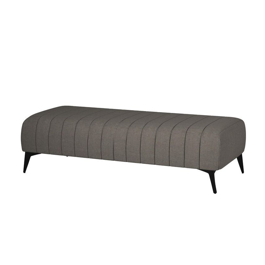 ScS Living Grey Margo Fabric Bench Footstool by SCS | ufurnish.com