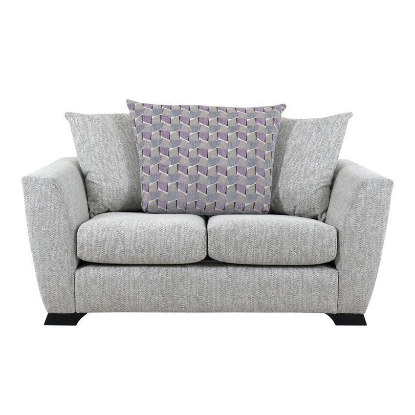 ScS Living Grey Lou Fabric 2 Seater Scatter Back Sofa by SCS | ufurnish.com