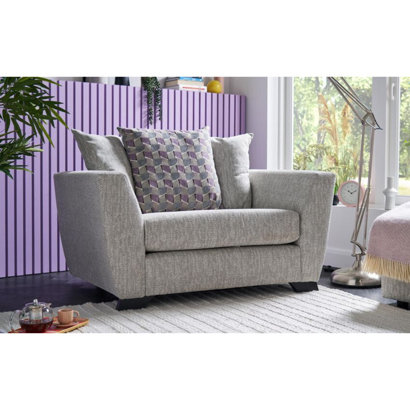 ScS Living Lou Fabric Scatter Back Love Chair by SCS | ufurnish.com