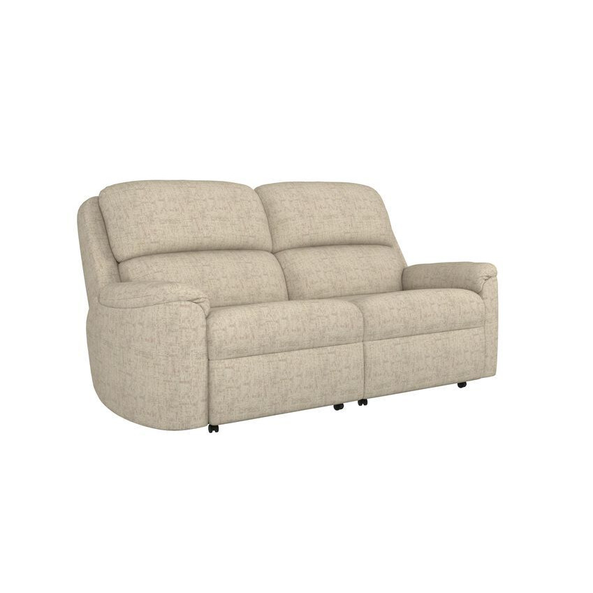 Celebrity Cream Cambridge Fabric 3 Seater Sofa by SCS | ufurnish.com
