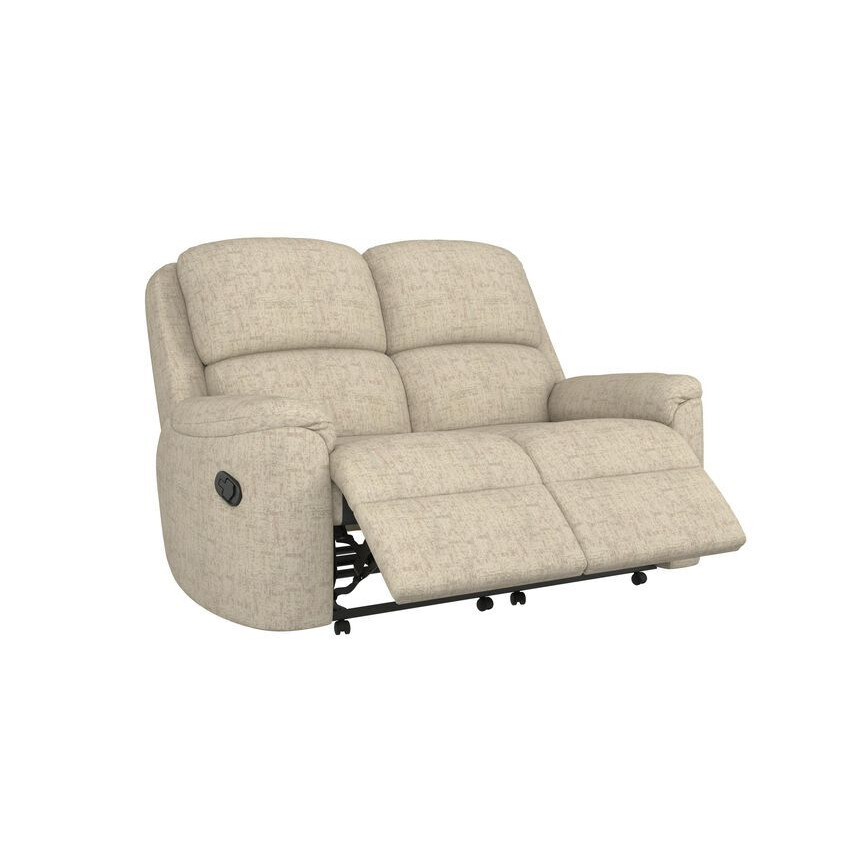 Celebrity Cream Cambridge Fabric 2 Seater Manual Recliner Sofa by SCS ...