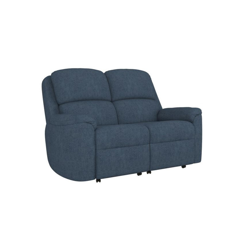 Celebrity Blue Cambridge Fabric 2 Seater Sofa by SCS | ufurnish.com