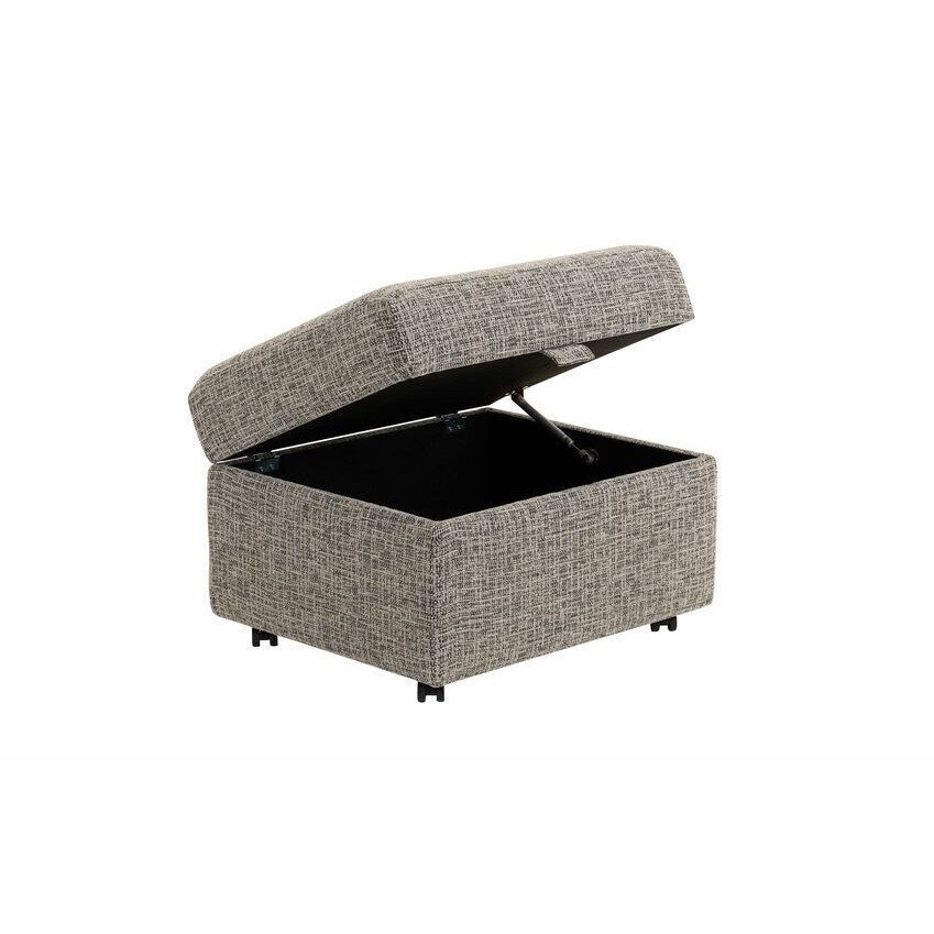 Celebrity Grey Cambridge Fabric Storage Footstool by SCS | ufurnish.com