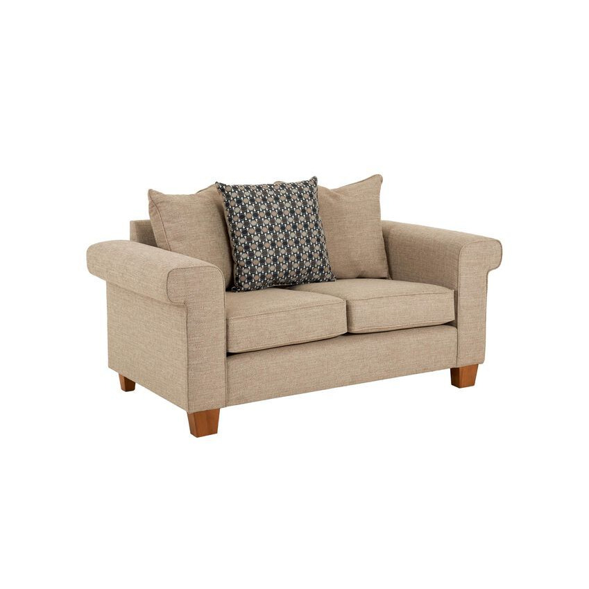 ScS Living Cream Ellie Fabric 2 Seater Scatter Back Sofa by SCS ...