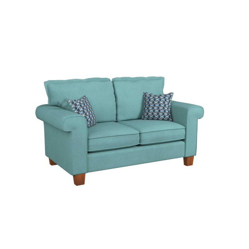 ScS Living Blue Ellie Fabric 2 Seater Standard Back Sofa by SCS ...