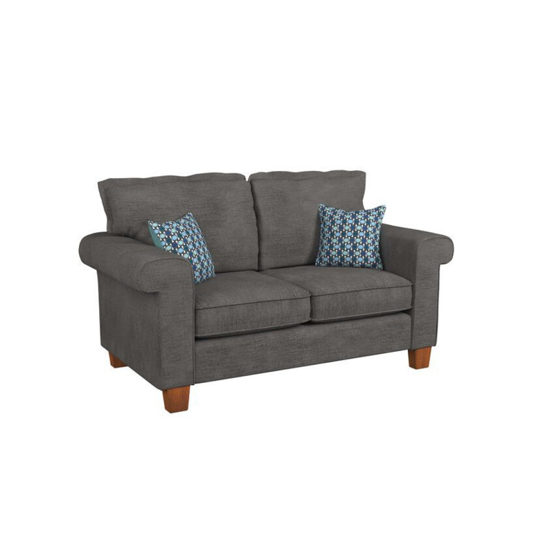 ScS Living Grey Ellie Fabric 2 Seater Standard Back Sofa by SCS ...