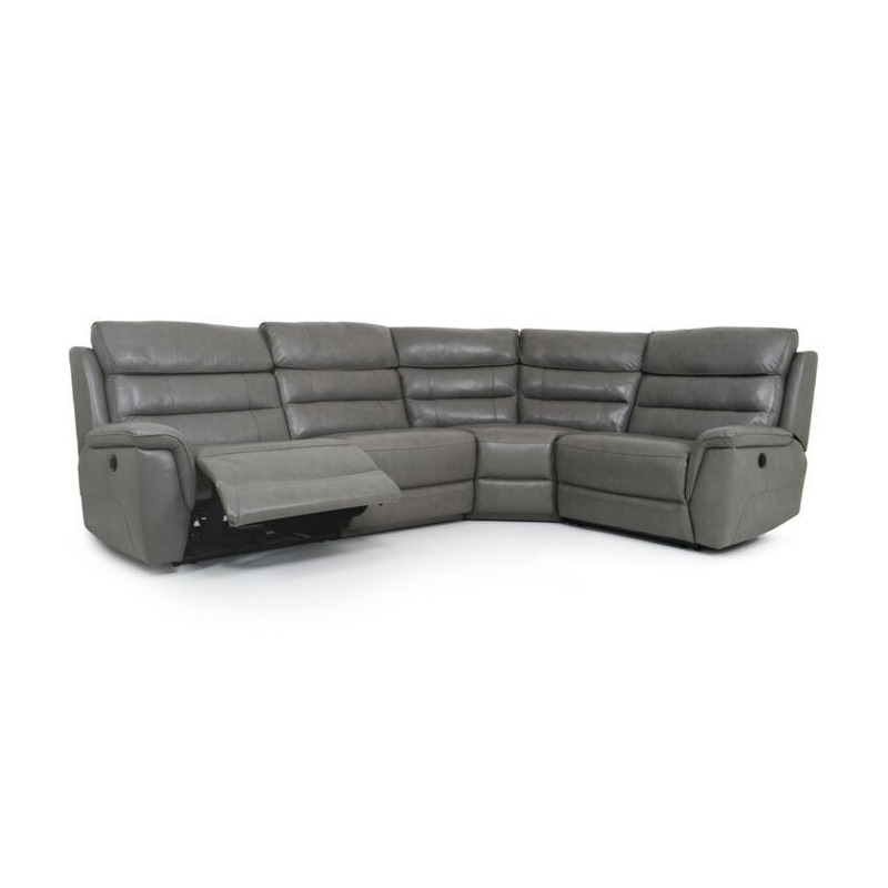 ScS Living Fabric Keanan 3 Corner 1 Power Sofa by SCS | ufurnish.com