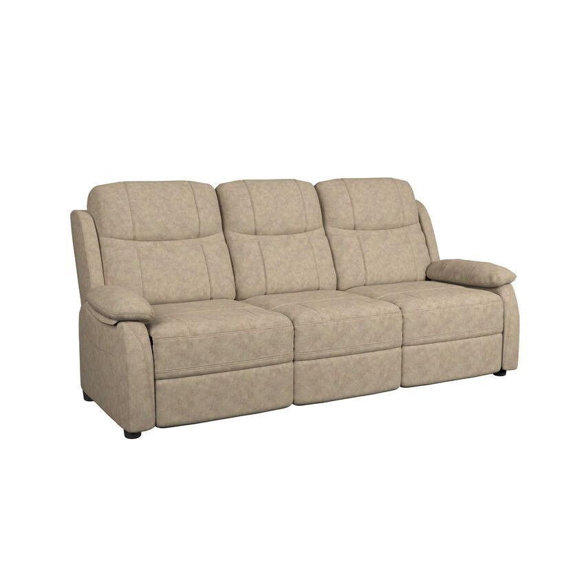 ScS Living Grey Fabric Cormac 3 Seater Sofa by SCS | ufurnish.com