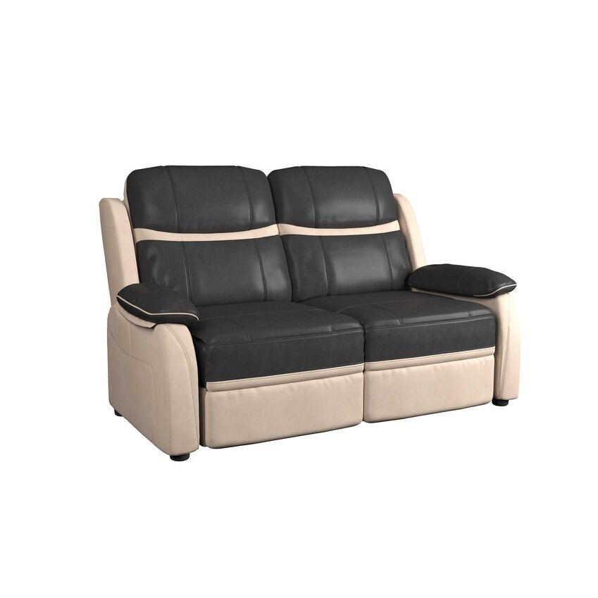 ScS Living Black Cormac 2 Seater Sofa by SCS | ufurnish.com