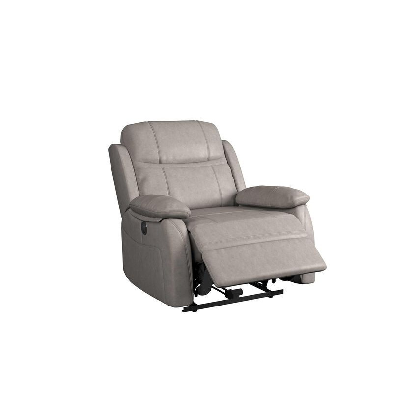 ScS Living Grey Cormac Power Recliner Chair by SCS | ufurnish.com
